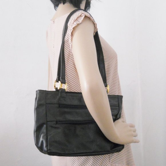 SAS | Bags | Sas Black Leather Bag | Poshmark